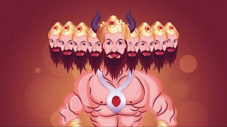 Adipurush Controversy On Ravana Look Know Original Look Of Lankapati ...