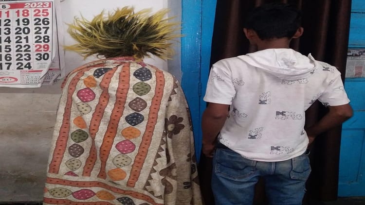 Police Caught The Ghost Strangers Were Seen Late At Night - Amar Ujala ...