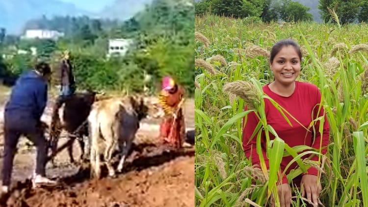 Amar Ujala Samvad 2023:खेतों में हल चलाकर महिलाओं के लिए प्रेरणा बनीं ...