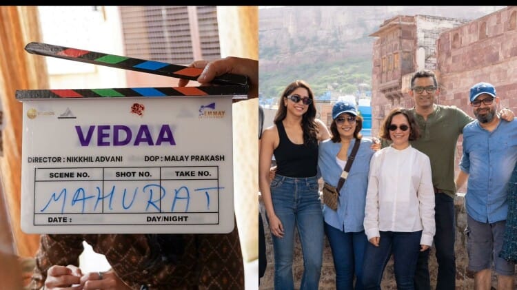 Vedaa Shoot Begins In Rajasthan John Abraham And Sharvari Wagh Appear ...