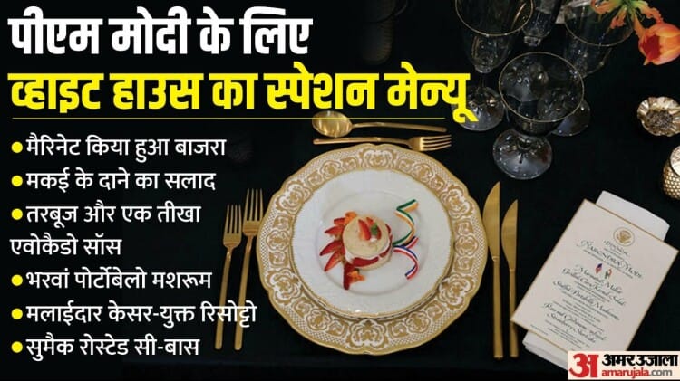 Prime Minister Narendra Modi Dinner Menu For White House Jill Biden ...