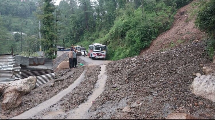 Himachal Pradesh Weather Water Level Of Sutlej River Increased In Mandi ...