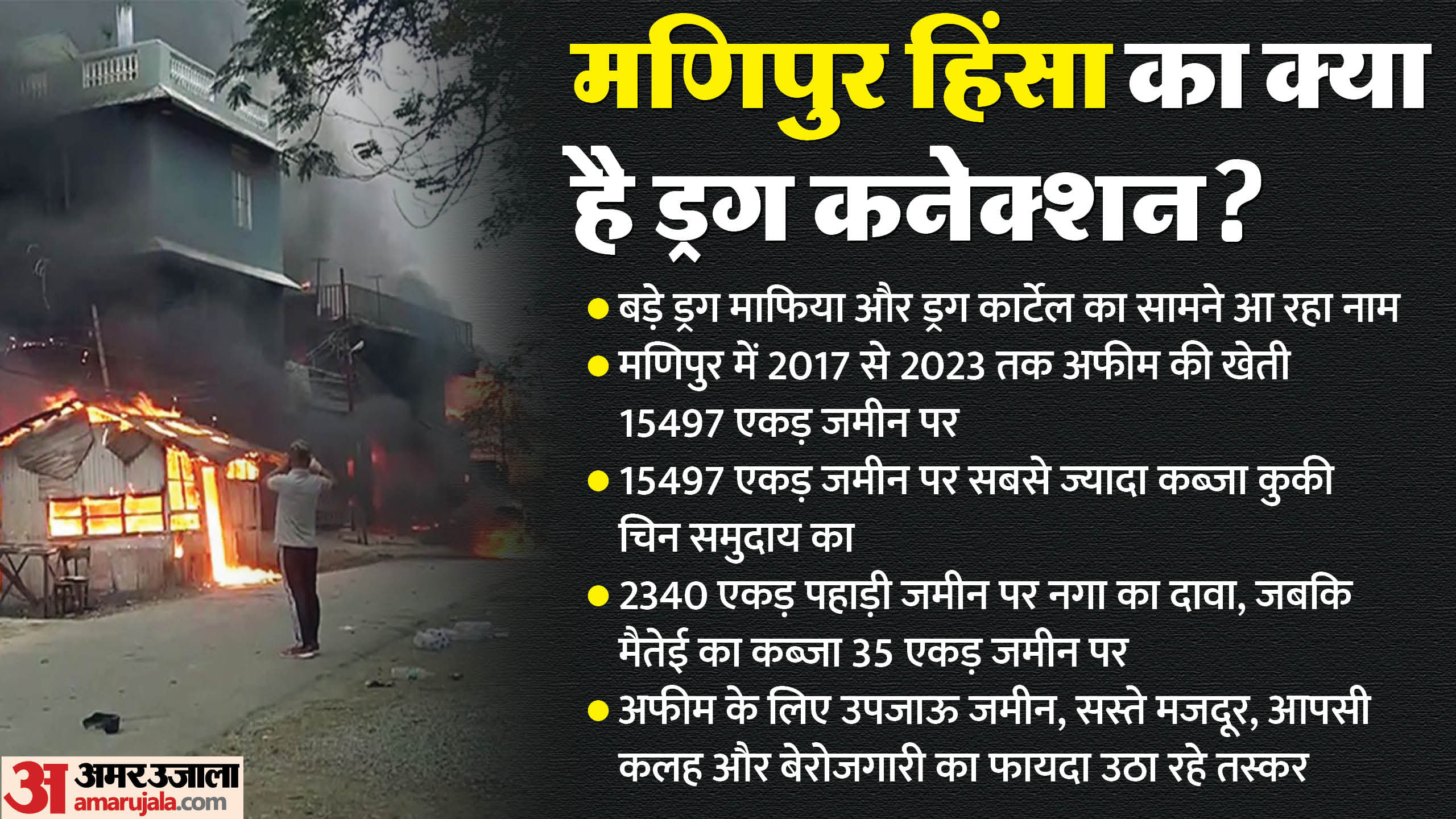 There Is Big Connection Of Golden Triangle In Manipur Violence, Mexico ...