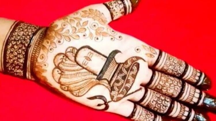 Sawan Mehndi Designs:हाथों में मेहंदी लगाकर करें महादेव की पूजा, यहां ...