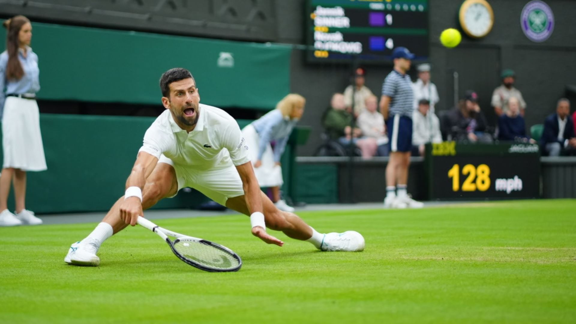 Novak Djokovic Beats Eighth Seed Jannik Sinner In The Semi-finals To Reach Wimbledon Final For ...