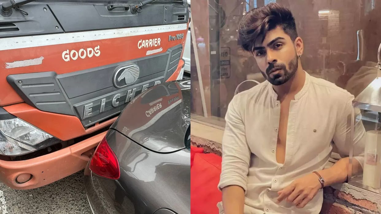 Akash Choudhary Splitsvilla 10 Fame Actor Meets With Accident In Navi ...