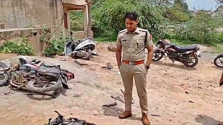 Panic Of Miscreants Near Baba Mastram Ashram On Moda Mountain Of ...