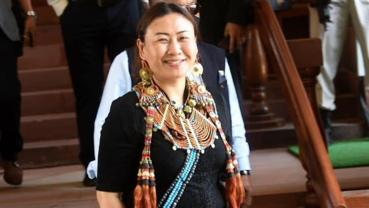Phangnon Konyak Becomes First Woman Mp From Nagaland To Preside Over ...