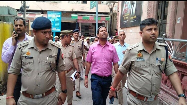 In View Of Visit Of Cm Yogi Adityanath In Mathura Administration Busy ...