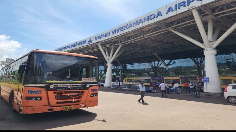 Ac City Bus Service Starts From Raipur Mana Airport To Durg, Know Here ...