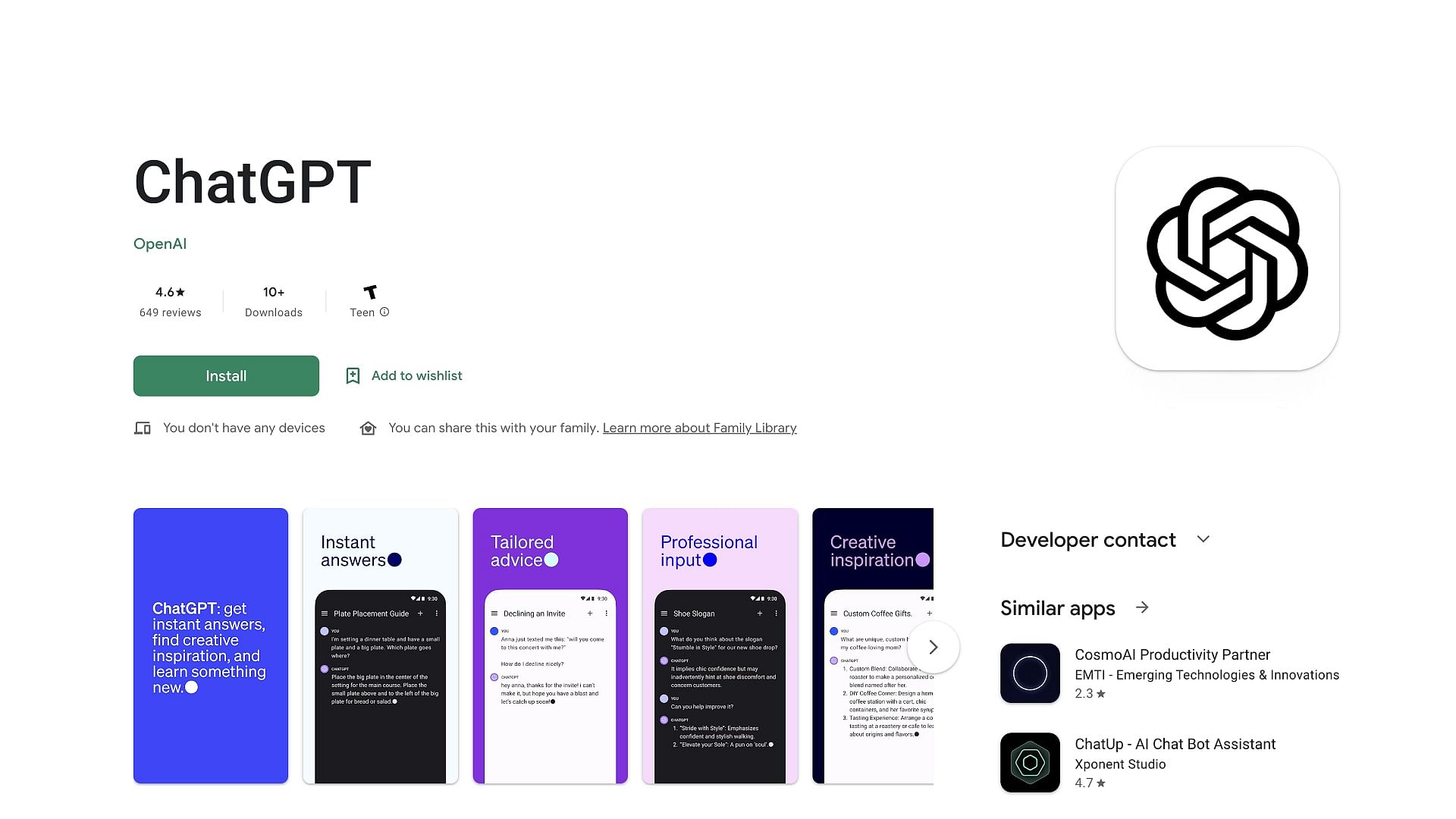 Chatgpt Android App Now Available In India How Download And Use On ... Chatgpt Android App Now Available In India How Download And Use On ...