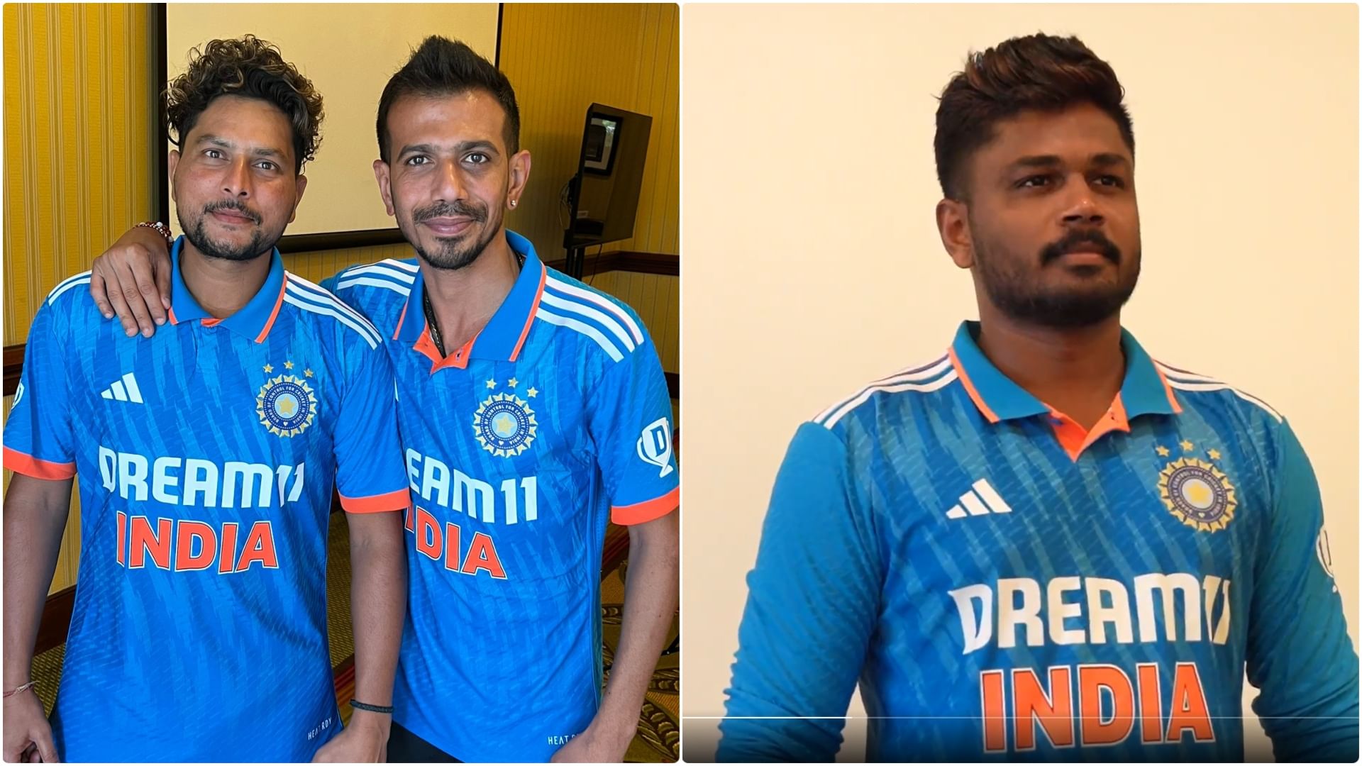 Team India New Jersey Released For Odi Series Against West Indies Bcci Released Video - Amar ...
