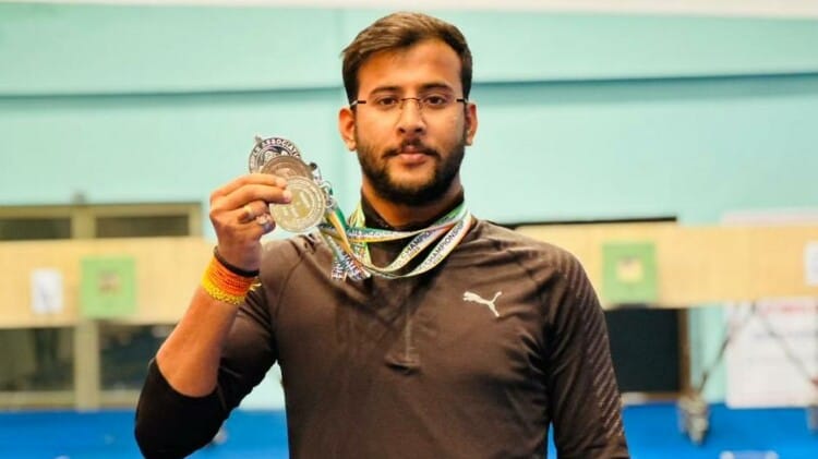 State Shooting Championship Arjun Of The District Targeted Silver Medal ...