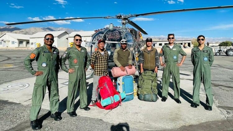Indian Air Force Rescue Five Personnel Of Ut Disaster Relief Force From ...