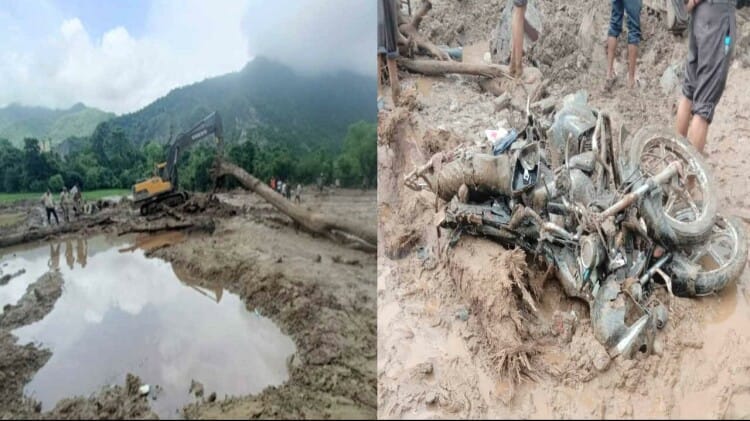 Sirmauri Tal Cloudburst:सिरमौरी ताल में बादल फटने से मलबे में दबे तीन ...