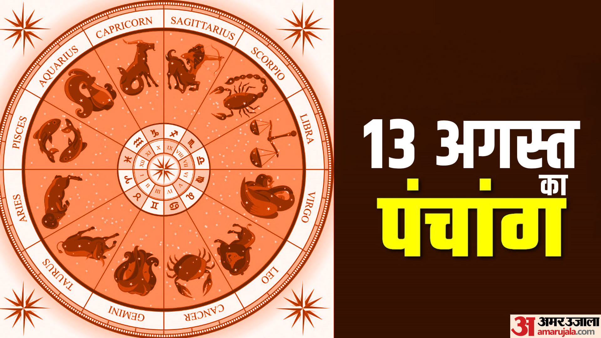 Aaj Ka Panchang 13 August 2023 Today Tithi Hindu Calendar Rahu Kaal ...