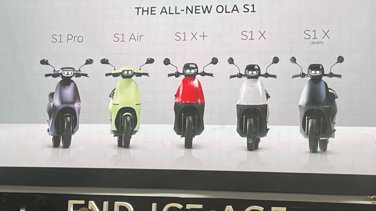 Ola Electric Launch S1x New Electric Scooter And Unveil Four New Electric Bikes, Know Features ...