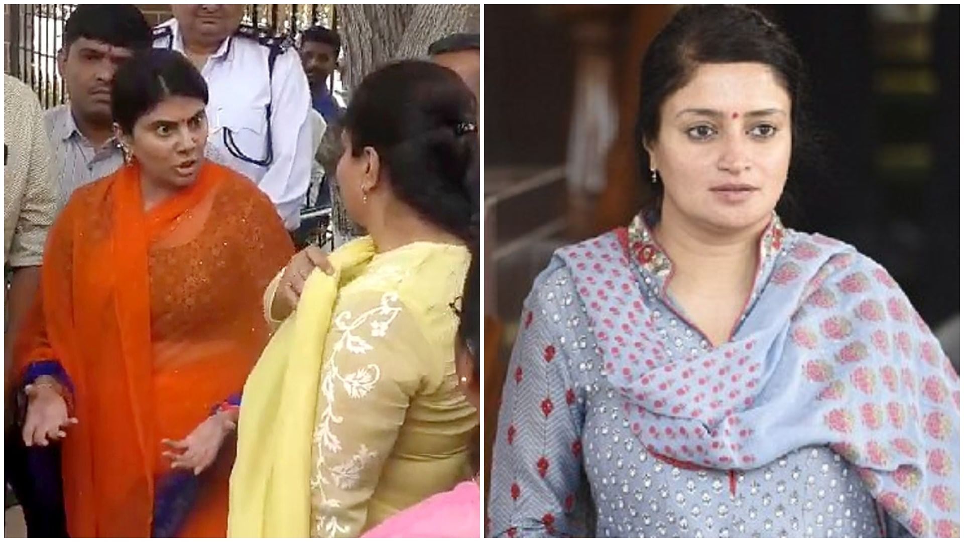 Gujarat Bjp Mla Rivaba Jadega And Mp's Verbal Clash Ture Reason ...