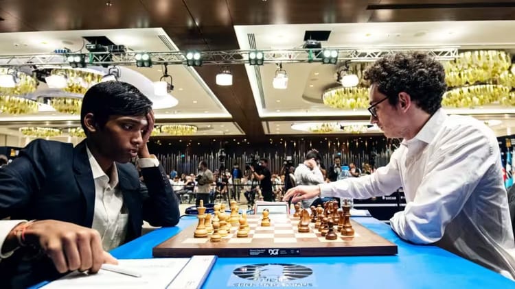 World Chess Championship: प्रगनाननंदा-कारुआना के बीच दूसरी बाजी भी रही ...