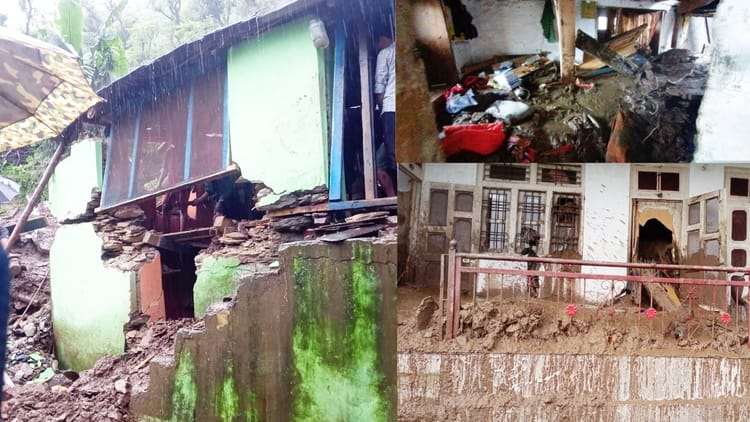 Himachal Flash Floods 2023: Rain And Landslide Hit Seraj Valley Six ...