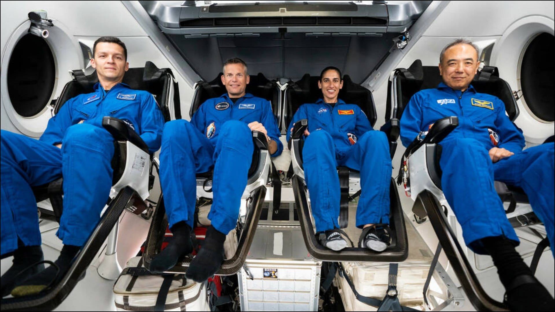 Four Astronauts Take Off To International Space Station Includes Nasa ...