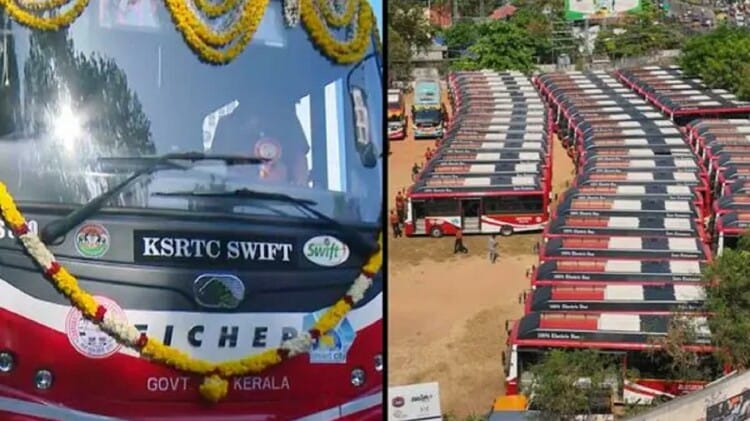 Kerala Adds 60 More Electric Buses To Ksrtc Fleet In Thiruvananthapuram ...