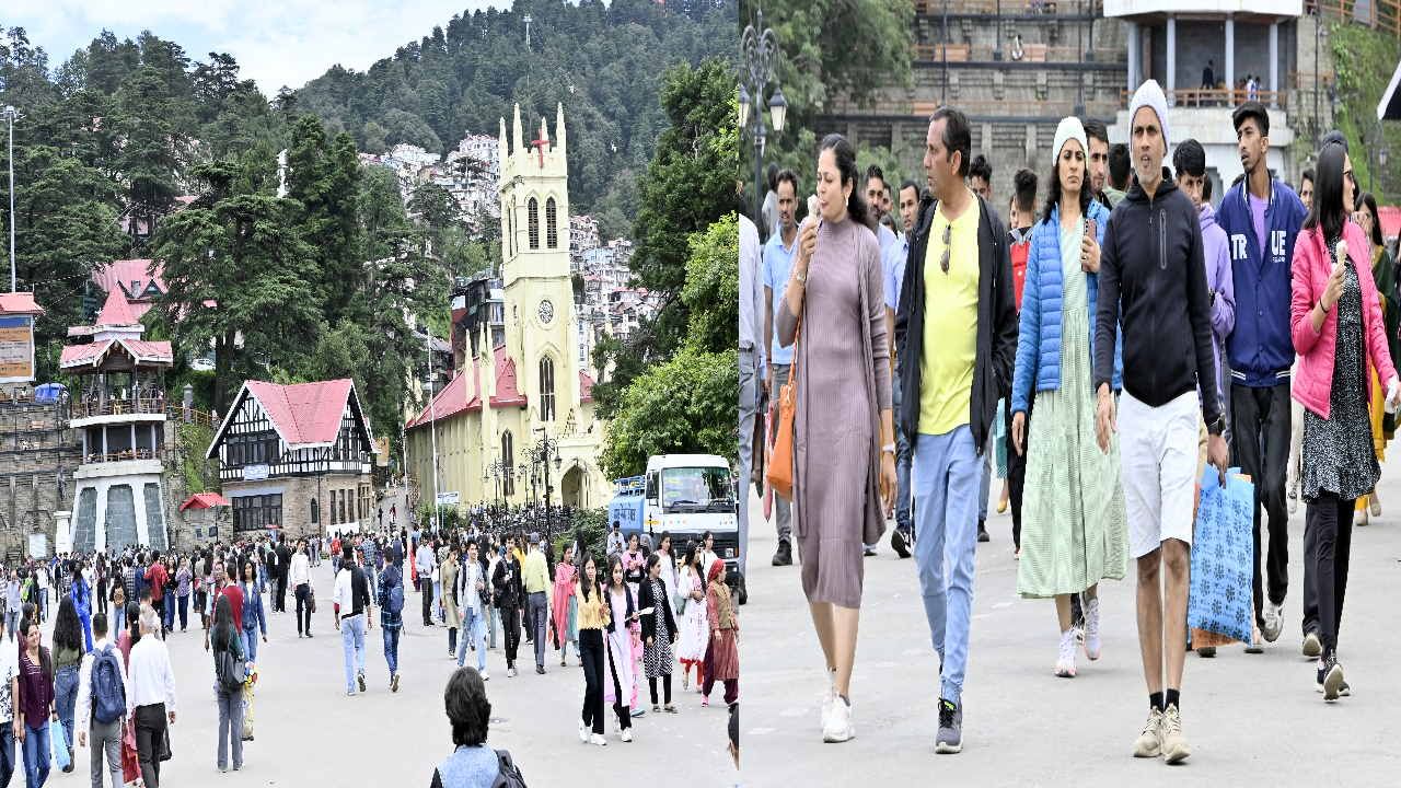 Himachal Tourism: Tourists Start Walking In Himachal As Soon As The ...