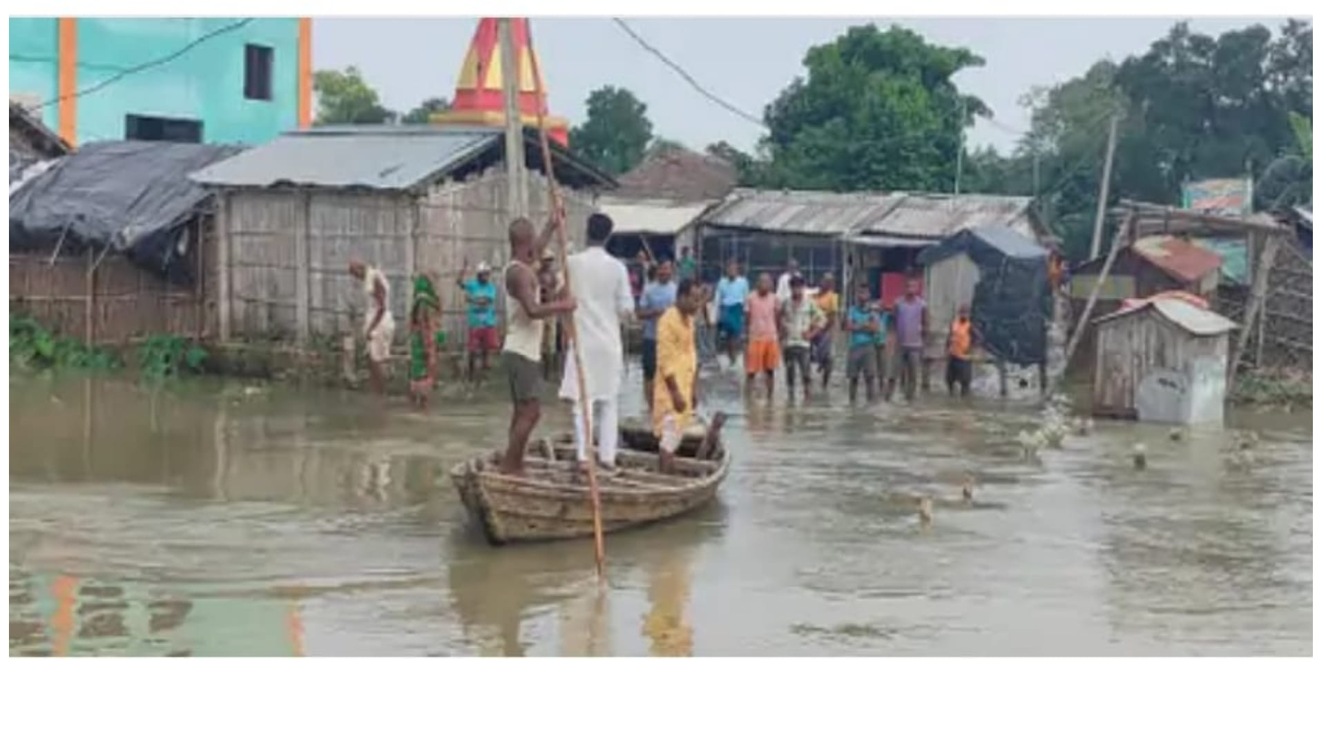 Darbhanga News:कोसी नदी उफान पर, किरतपुर में मंडरा रहा है बाढ़ का खतरा ...