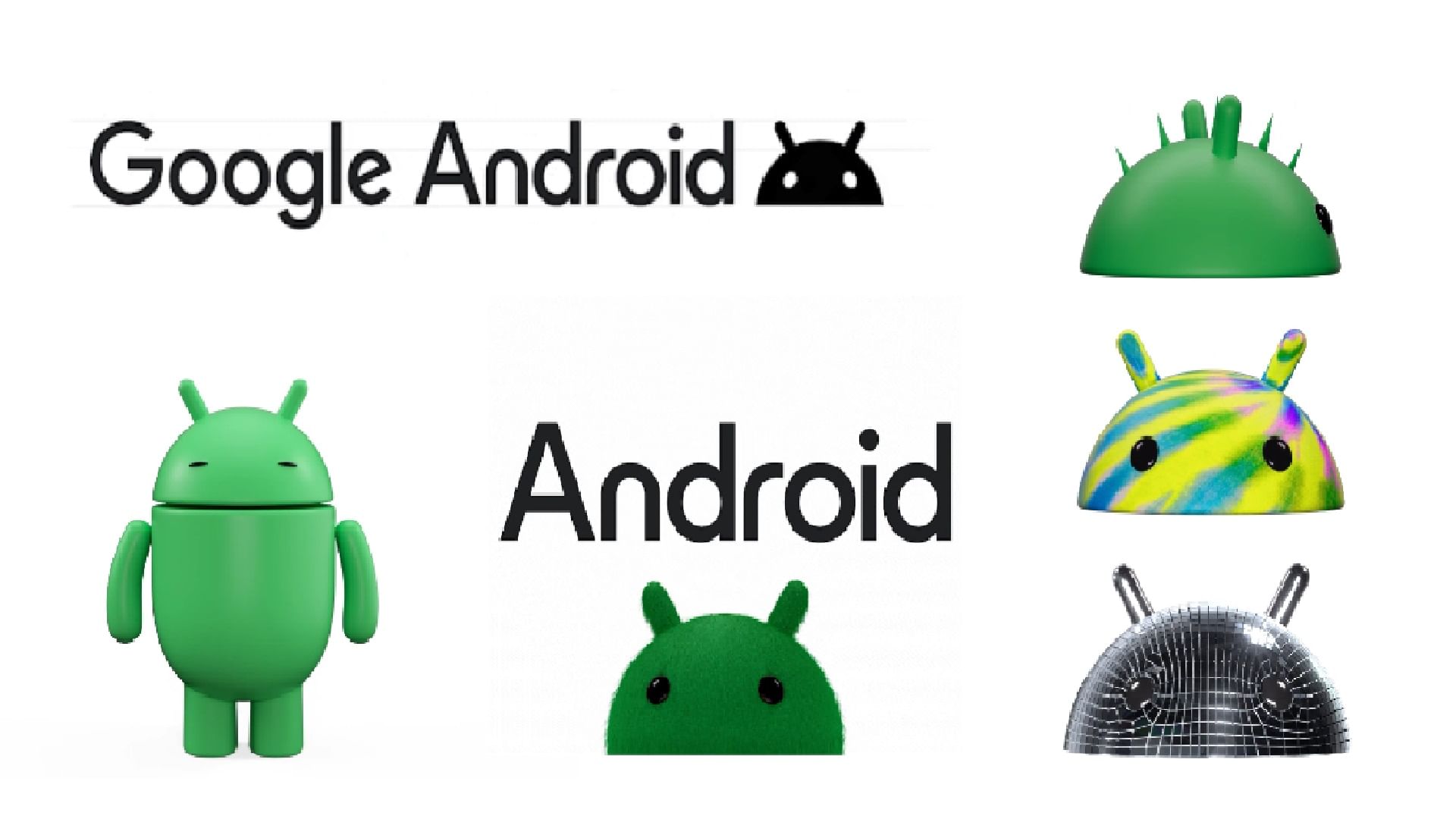 Google Unveils New Android Logo Adds 3d View And Ai To At A Glance ...