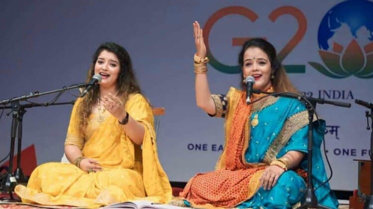 G-20 Delhi:जी-20 में गूंजा कुमाऊंनी झोड़ा...'उत्तराखंड की स्वरागिनी ...