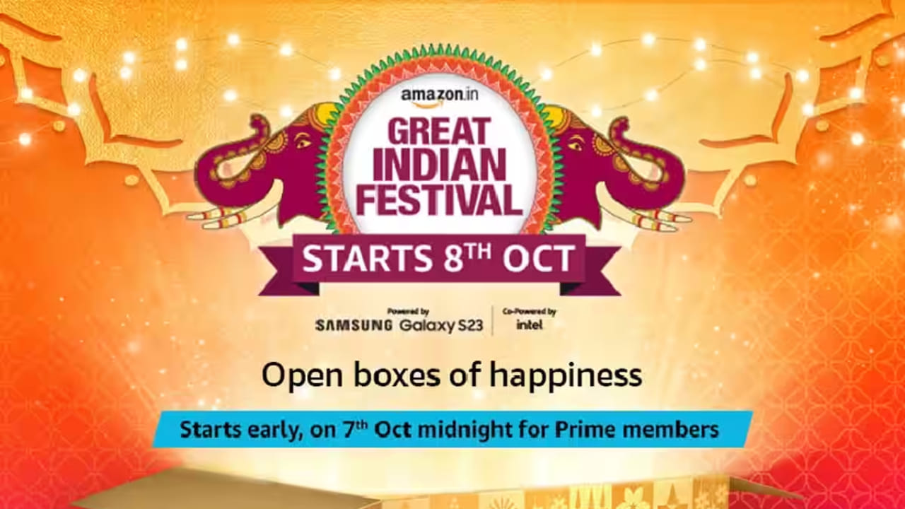Amazon Festive Sale:499 रु. में ईयरबड्स, स्मार्टफोन पर 8,000 रुपये तक ...