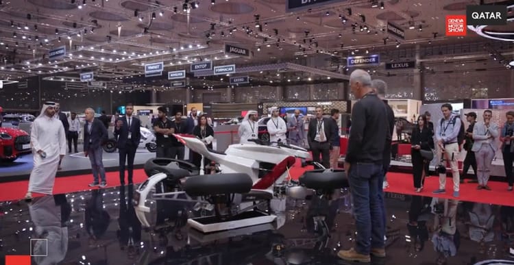 Geneva International Motor Show Luxury Car Makers Flying Motorcycle ...