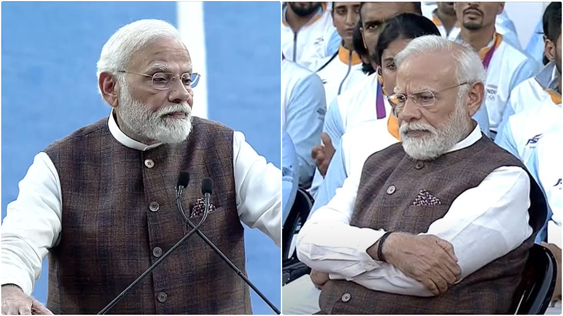 Pm Modi News Live Prime Minister Narendra Modi Meets Asian Games 2023 ...