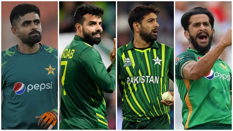Wc 2023, Ind Vs Pak: Pakistan Stars Haris Rauf, Babar Azam, Shadab Khan ...