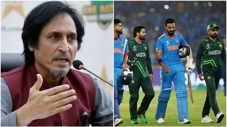 Wc 2023 Ind Vs Pak Pakistan Ramiz Raja Targets Babar Azam Team