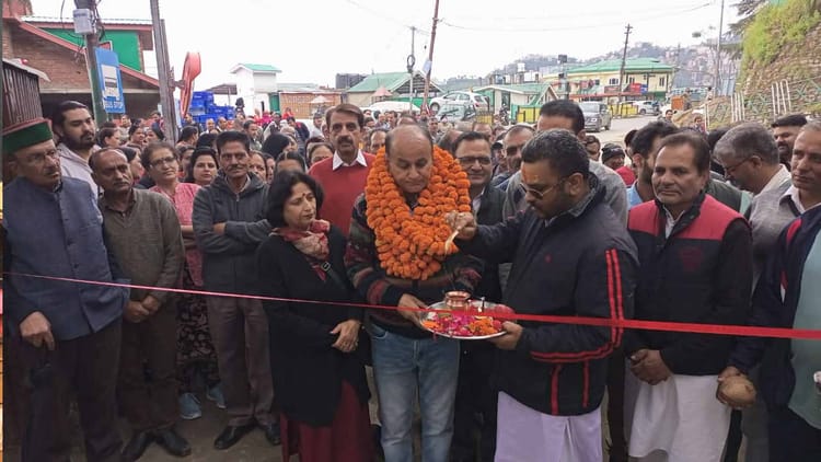 Shimla:टुटीकंडी को मिली जिम पार्क शॉपिंग कांप्लेक्स की सौगात, महापौर ने ...