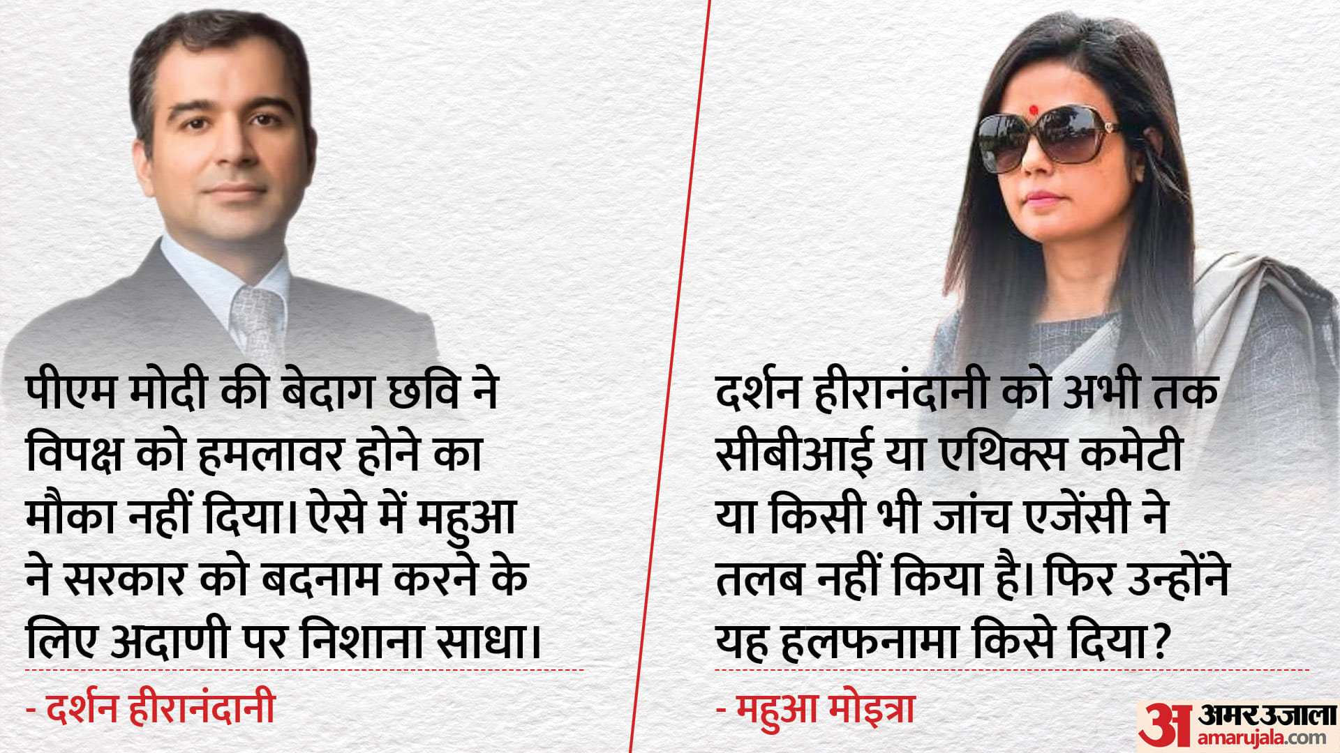 Mahua Moitra Claim On Allegation, Darshan Hiranandani Target Pm Modi Social Media Post - Amar ...