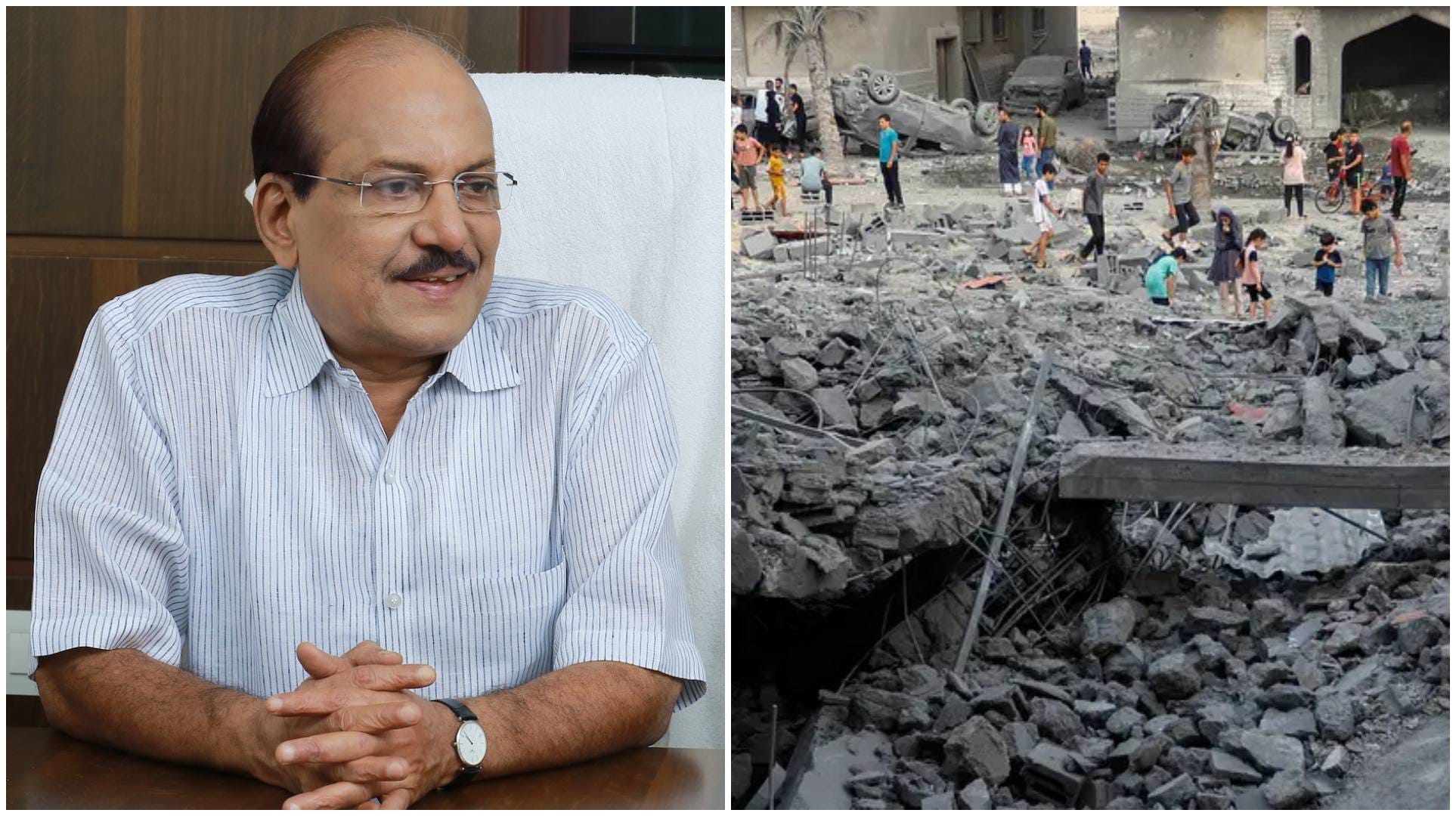 Israel Hamas War:गाजा पर इस्राइली हमलों के विरोध में मुस्लिम लीग का ...