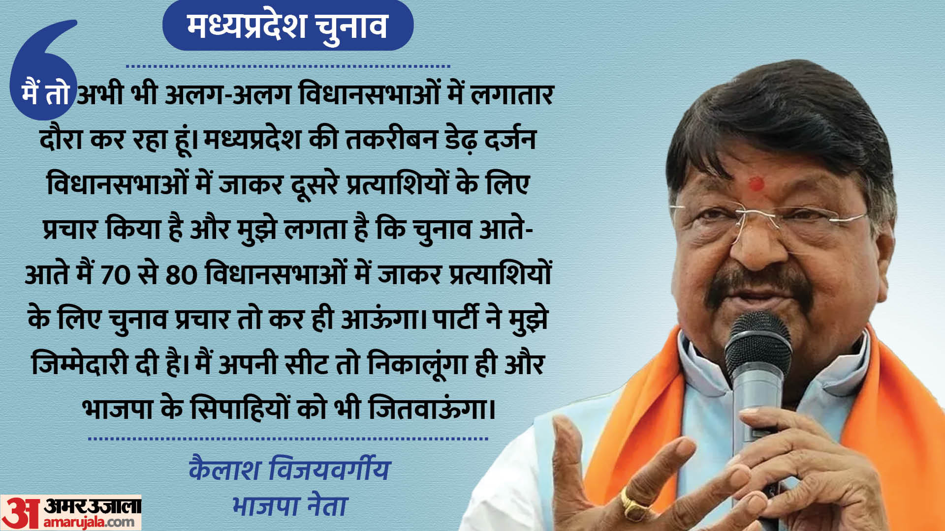 Mp Election: Kailash Vijayvargiya Told, I Will Fulfill The ...
