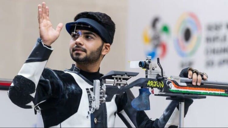 Rifle Shooters Arjun Babuta And Tilottama Sen Won Silver In Asian ...