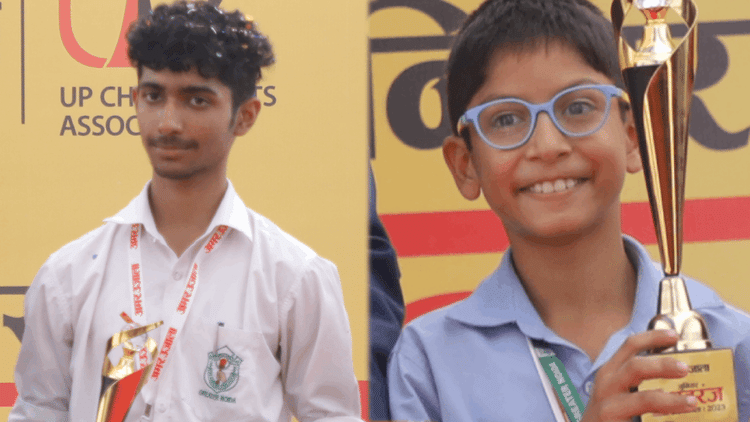 Amar Ujala Junior Chess Festival:शह और मात के खेल में अवान-यश बने ...