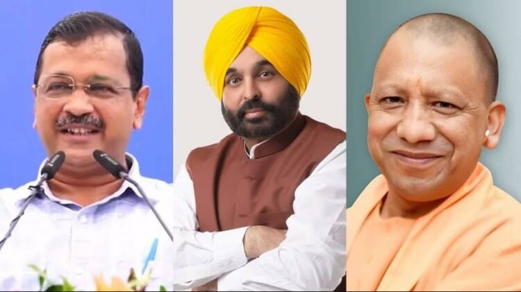 Cg Election 2023 Rally Of Arvind Kejriwal, Bhagwant Mann And Yogi Adityanath In Kabirdham - Amar ...