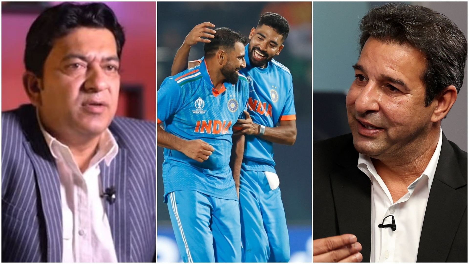 Pakistan Wasim Akram Reply To Hasan Raza On Indian Bowlers Extra Swing ...