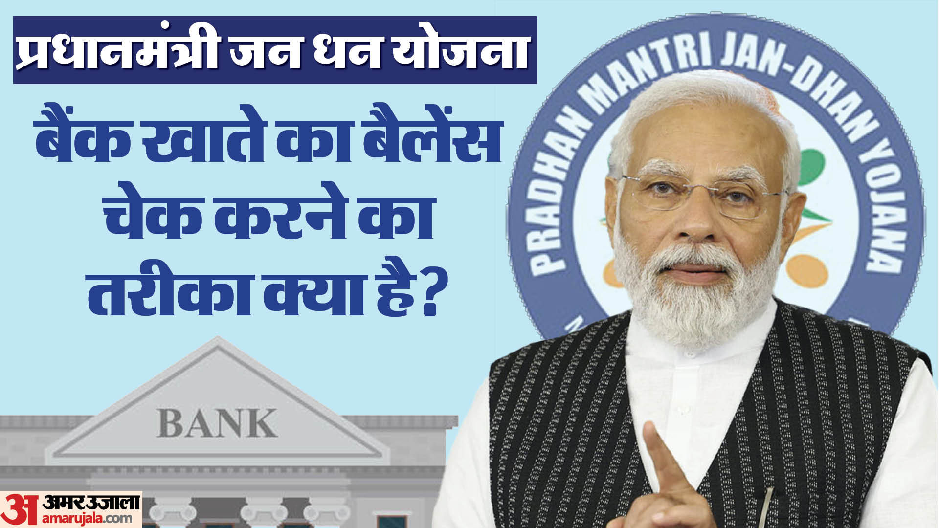 Pm Jan Dhan Yojana: How To Check Your Jan Dhan Bank Account Baance Check Process - Amar Ujala ...
