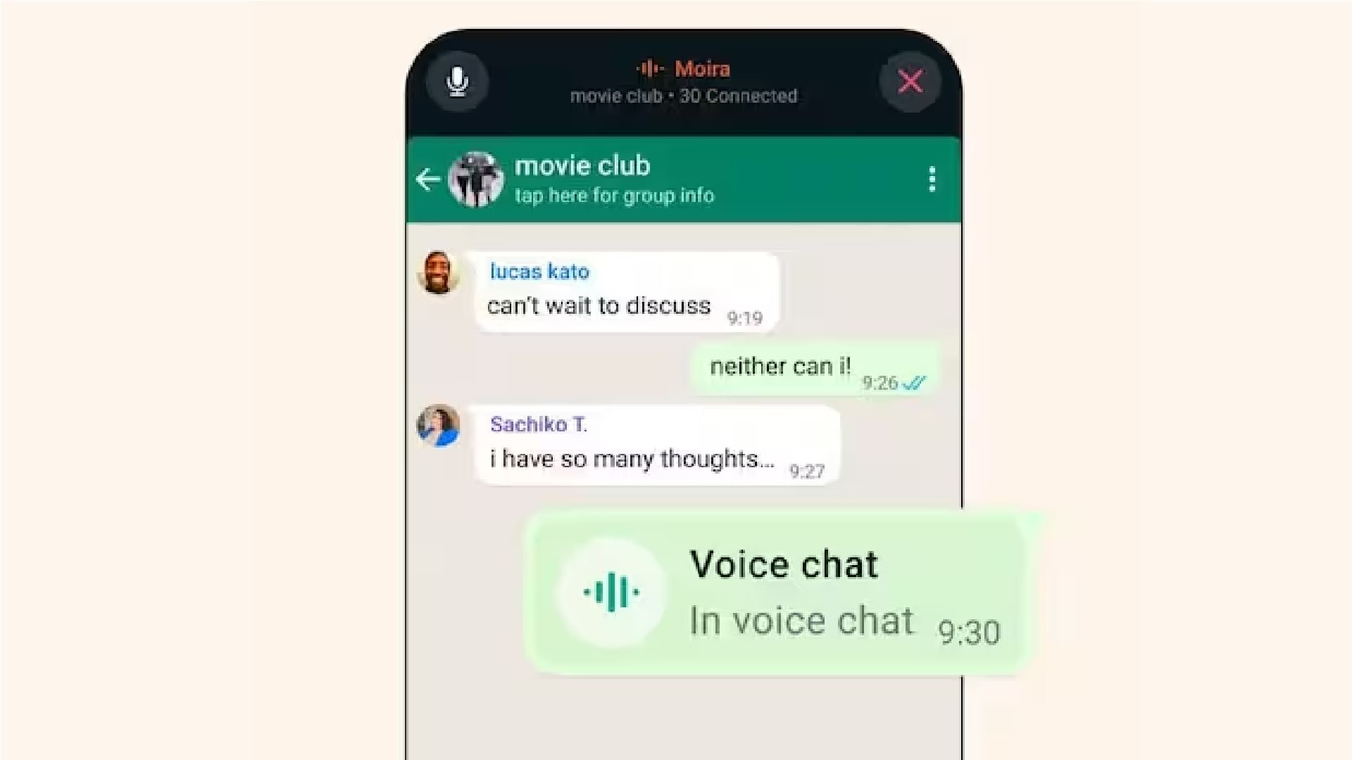 Whatsapp Introduces Voice Chat Feature For With Large Groups - Amar ...