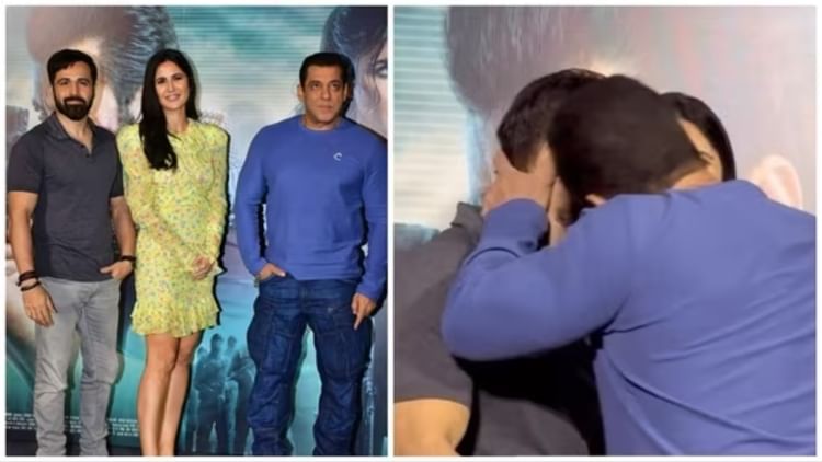 Salman Khan Tries To Kiss Emraan Hashmi At Katrina Kaif Starrer Tiger 3 Event - Entertainment ...