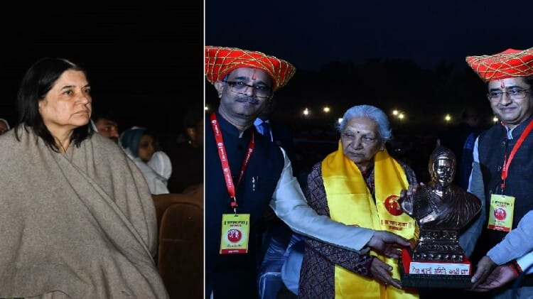 Janata Raja:जाणता राजा का मंचन देखने एंफीथिएटर पहुंचीं राज्यपाल और ...