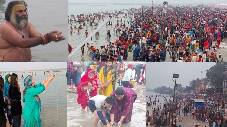 Ganga Snan: Fun-bathing And Religious Rituals At Ganga Ghats, Kartik ...