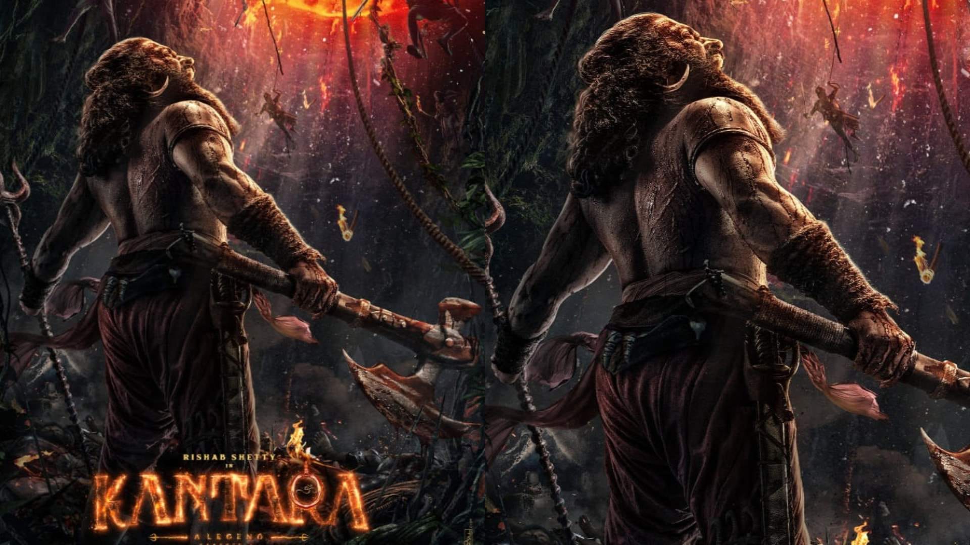 Rishab Shetty And Sapthami Gowda Starrer Kantara 2 Unveil Divine First ...