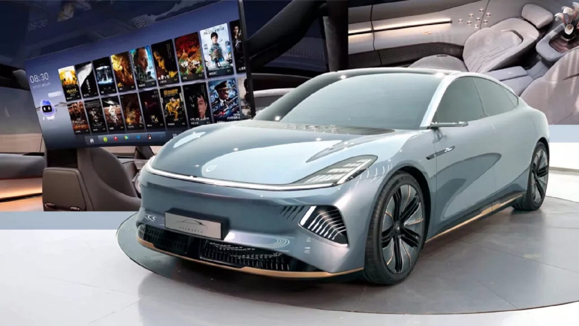 Chinese Carmaker Unveils Luxury Electric Car To Match Comfort Of ...